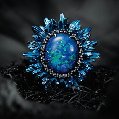 Черный опал — дорогое совершенство